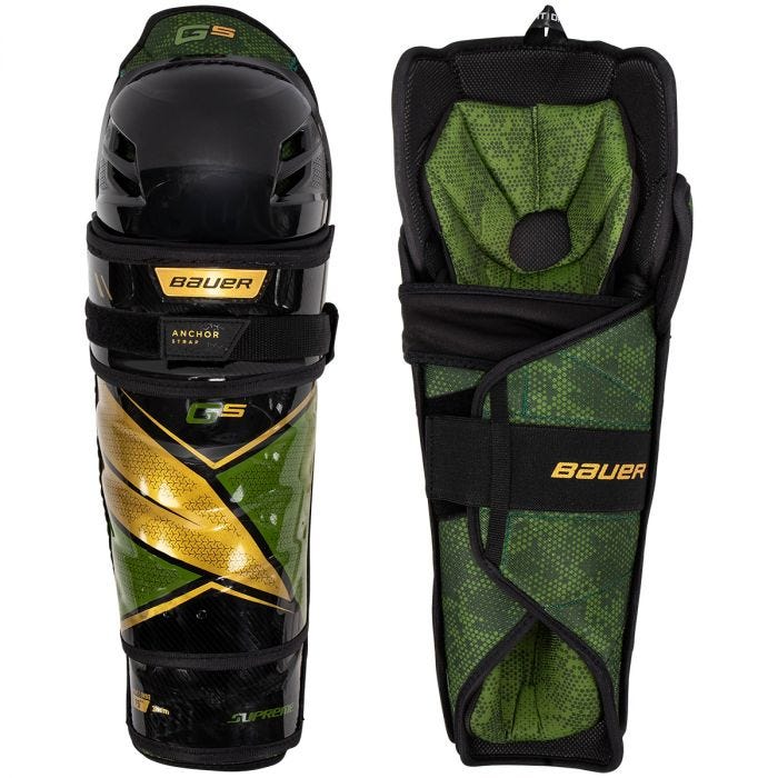 Bauer Supreme GS Hockey Shin Guards SR – SkatePLUS Pty Limited